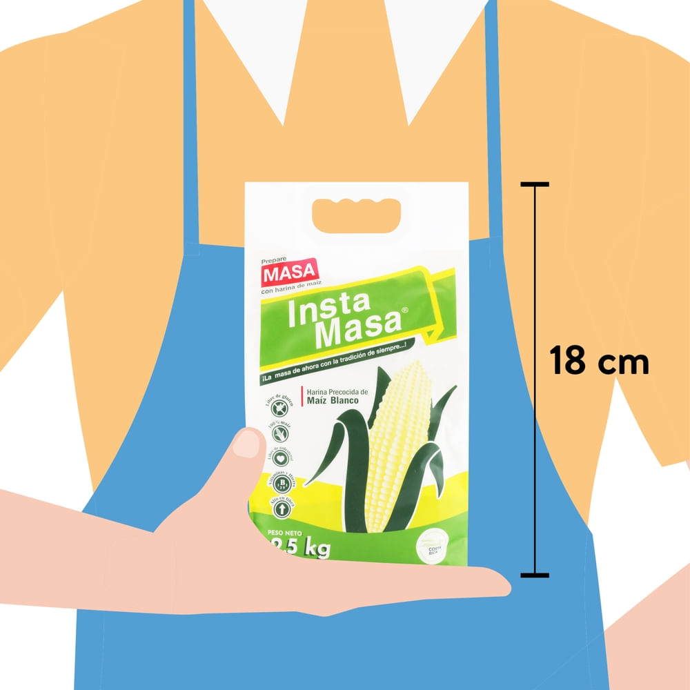 Comprar Harina Insta Masa De Maíz - 2500g | Walmart Costa Rica ...
