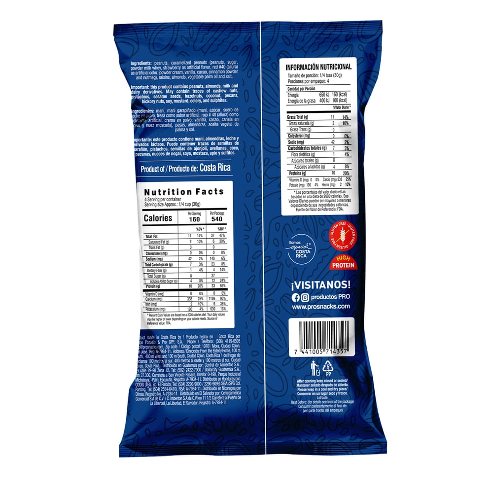 Comprar Semillas mixtas Pro doypack - 120 g | Walmart Costa Rica ...