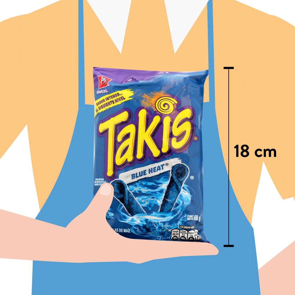 Comprar Snacks Crujiente Takis Blue Heat - 68 g | Walmart Costa Rica ...
