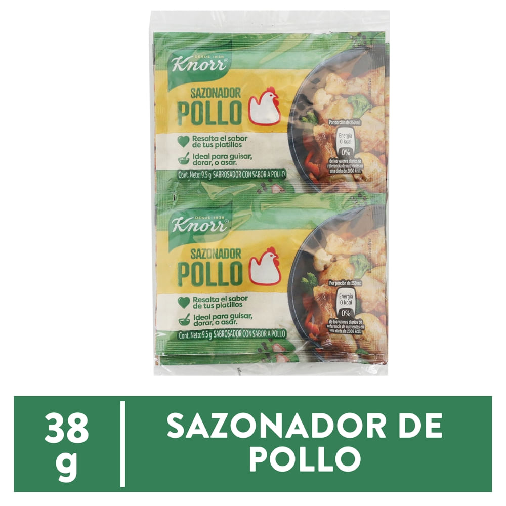 Consomé Knorr de pollo 4 Uds - 38 g - Maxipalí | Costa Rica