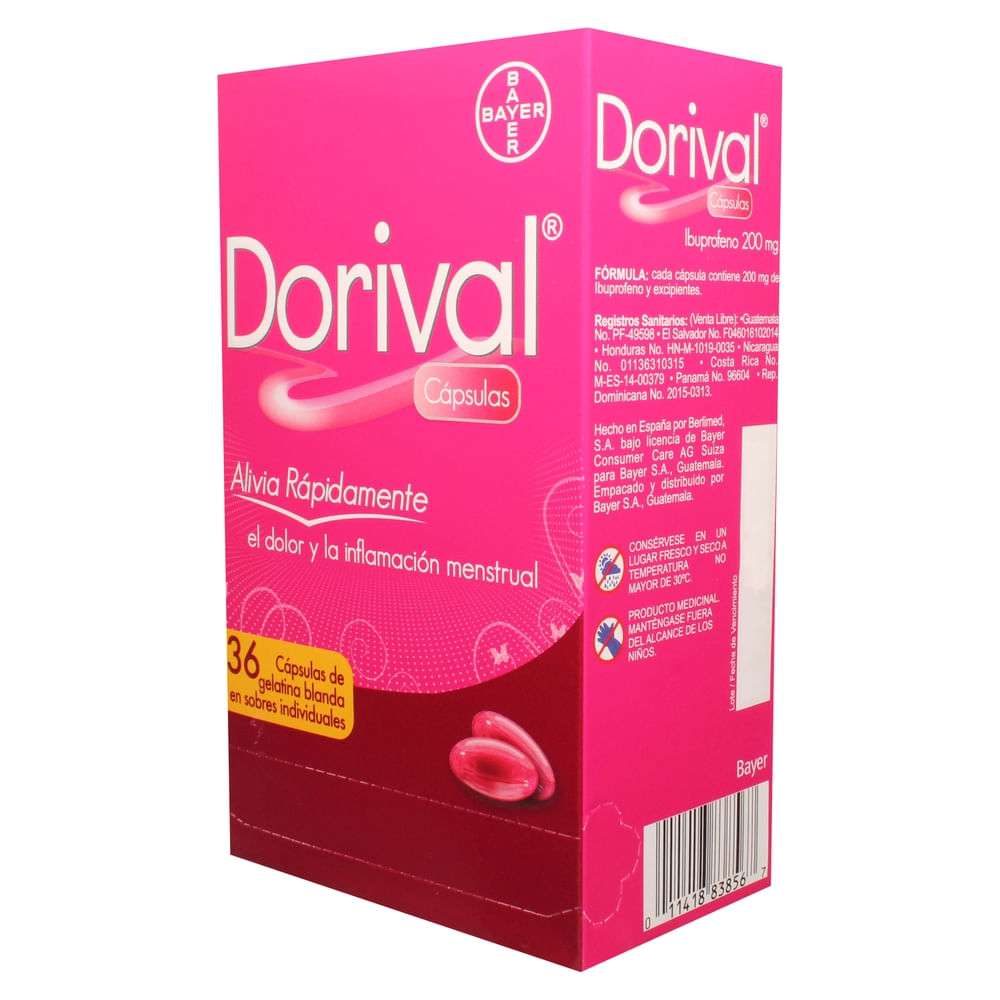 Comprar Dorival Liqui-Gels, Precio indicado por unidad | Walmart Costa ...