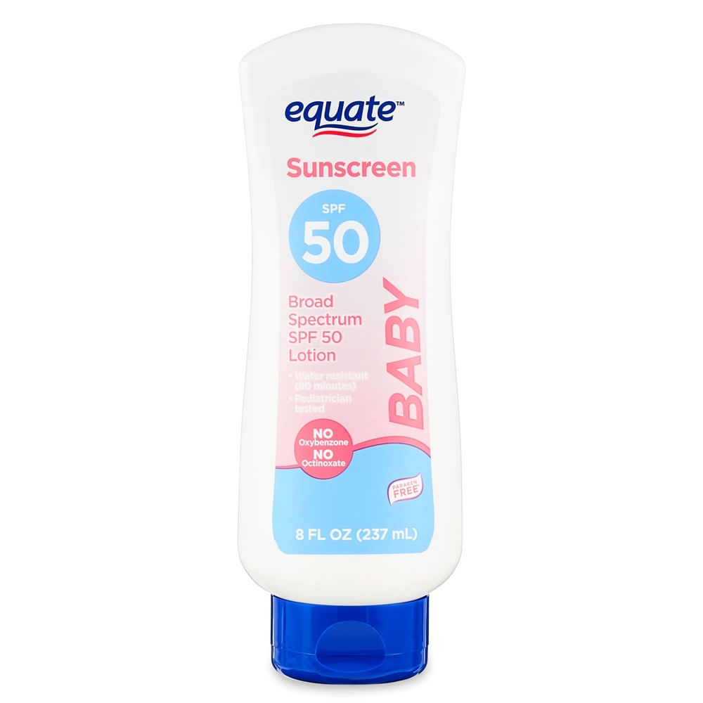 Comprar Protector solar Equate baby lotion FPS 50 - 237 ml | Walmart ...