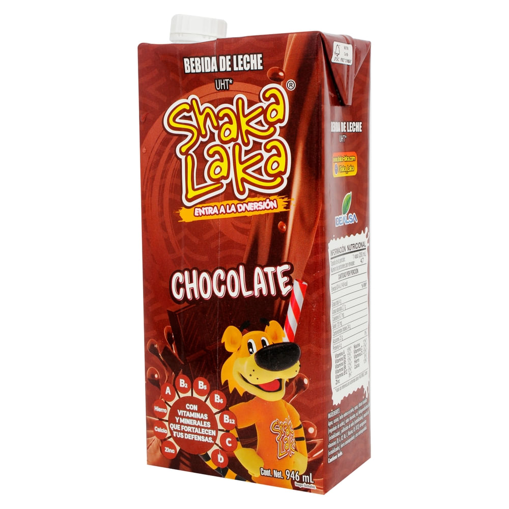 Bebida Leche Shaka Laka Sabor Chocolate - 946 ml - Masxmenos | Costa Rica