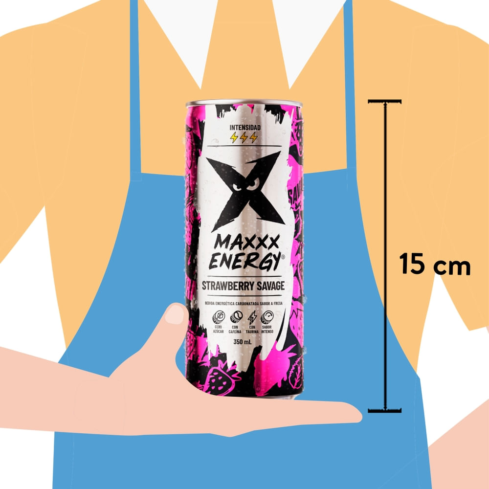 Comprar Bebida Maxx Energy Fresa - 350ml | Walmart Costa Rica - Walmart ...