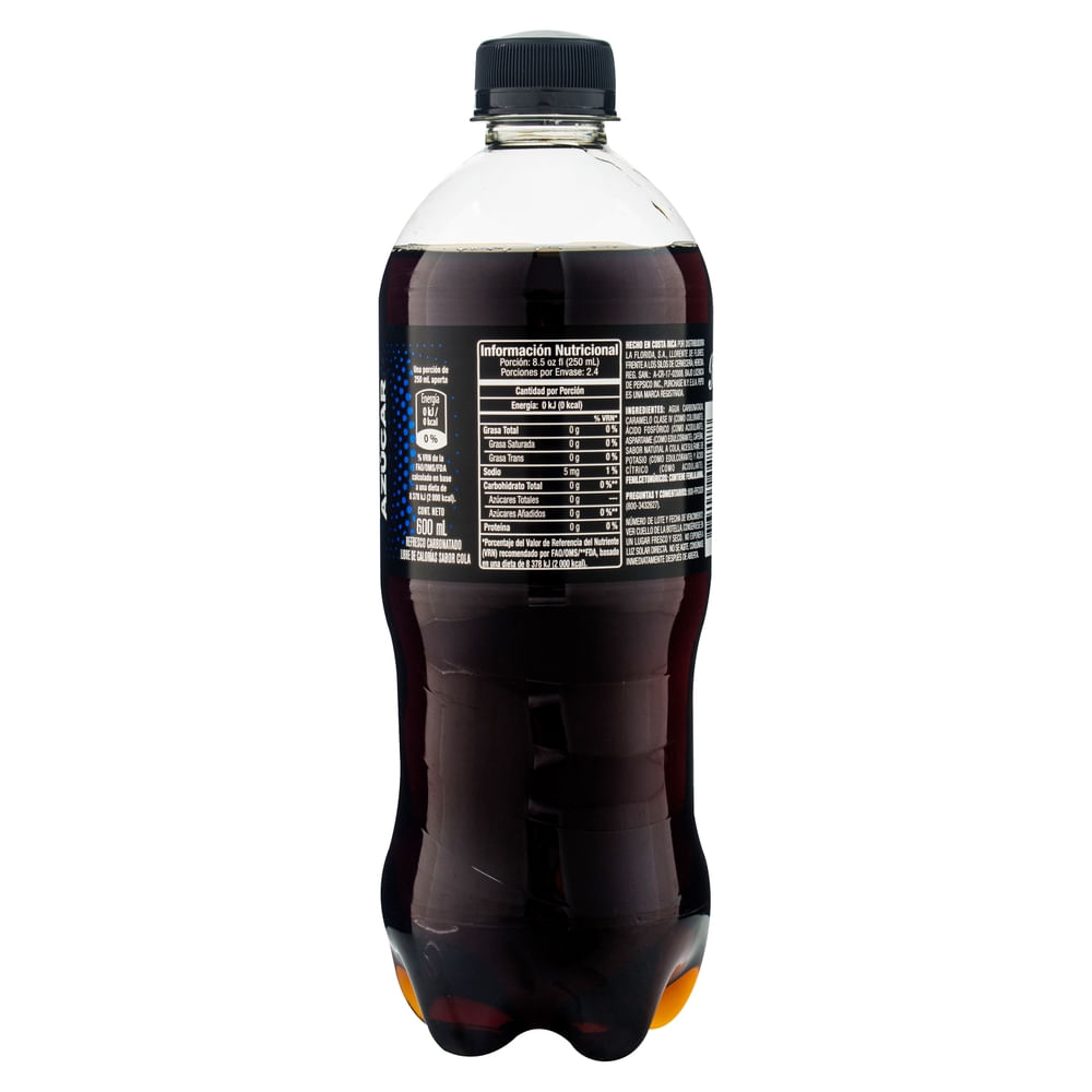 Comprar Bebida Gasificada Pepsi Black Pet 600ml | Walmart Costa Rica ...