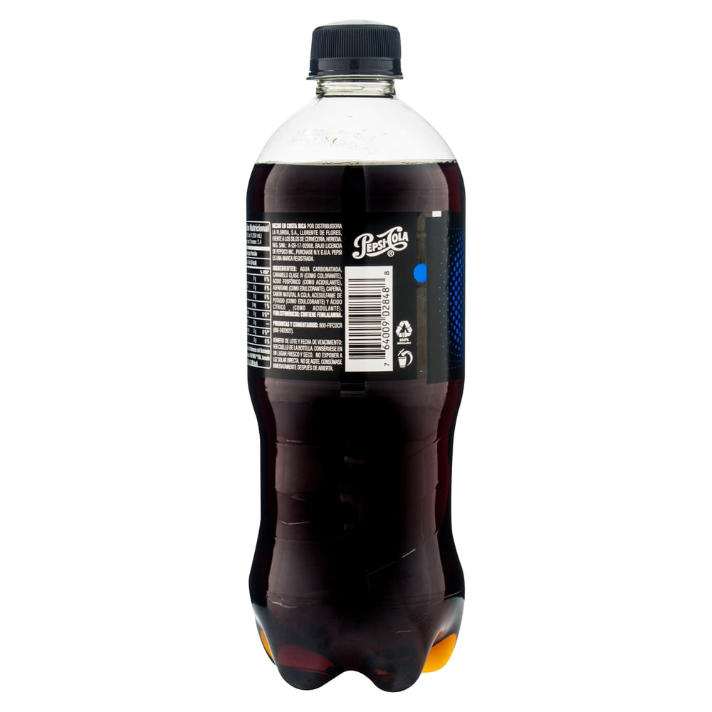 Comprar Bebida Gasificada Pepsi Black Pet 600ml | Walmart Costa Rica ...