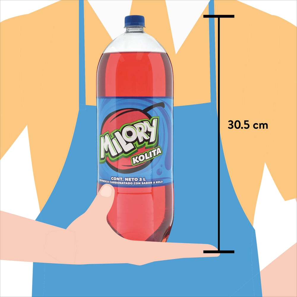 Comprar Bebida Gasificada Milory Kolita Pet -3000ml | Walmart Costa Rica