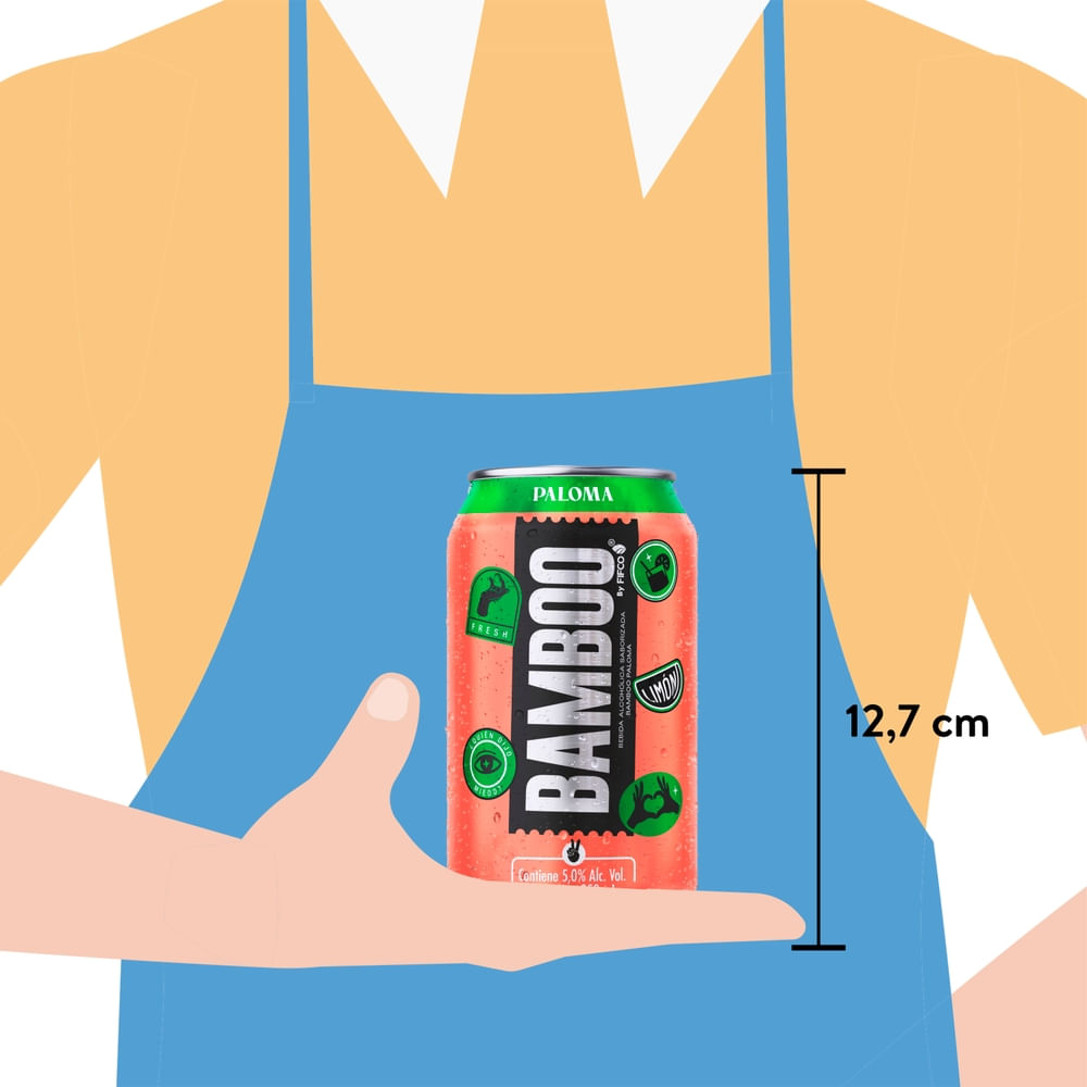 Comprar Bebida Alcohólica Bamboo Paloma Lata - 350 ml | Walmart Costa ...
