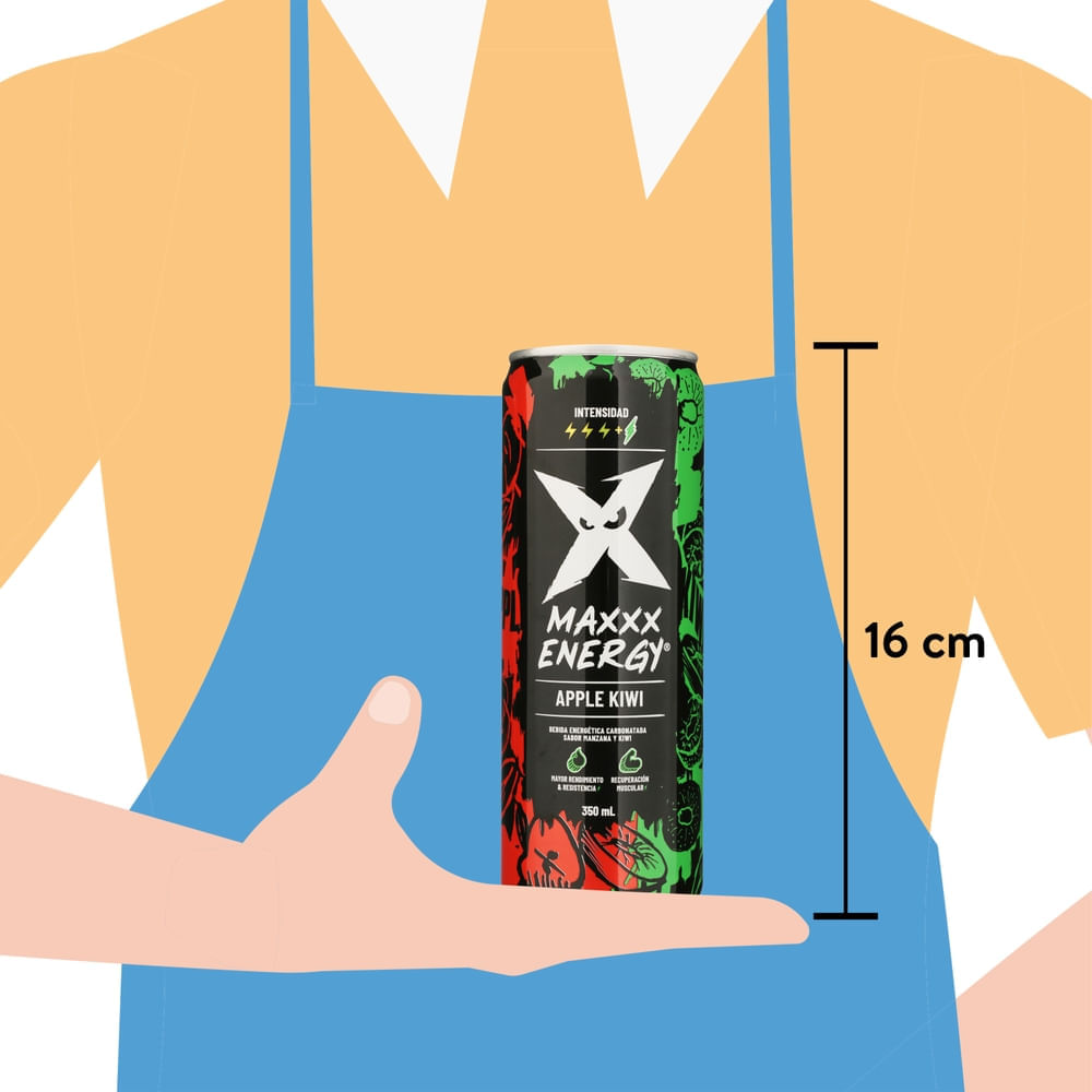 Comprar Maxxx Energy Manz Kiwi Lt Ext Ene 350ml | Walmart Costa Rica ...