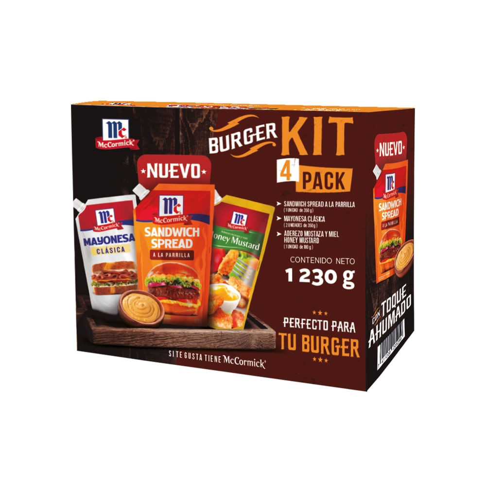 Comprar Burger Kit McCormick 4 Pack - 1230 g | Walmart Costa Rica
