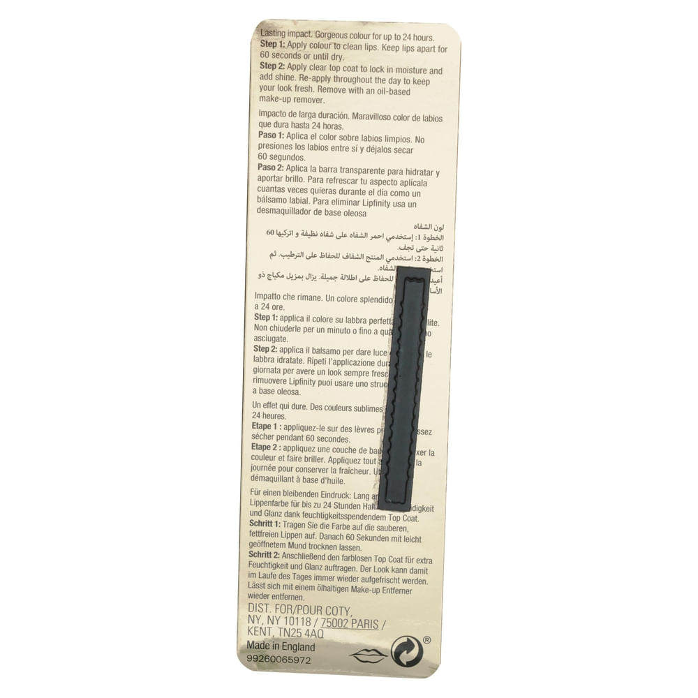 Labial Max Factor Lipfinity Stardust 082 - Walmart | Costa Rica