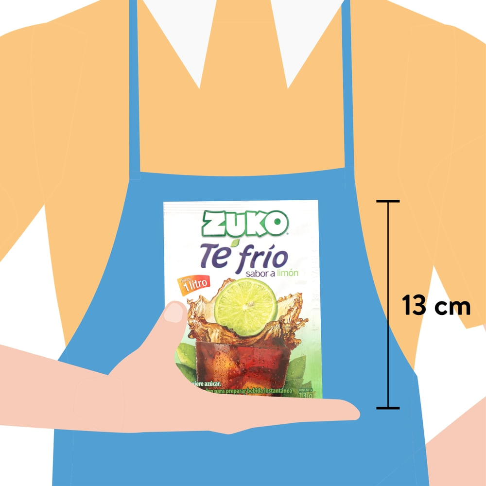 Comprar Bebida en polvo Zuko Té Frio Limón - 13 g | Walmart Costa Rica ...