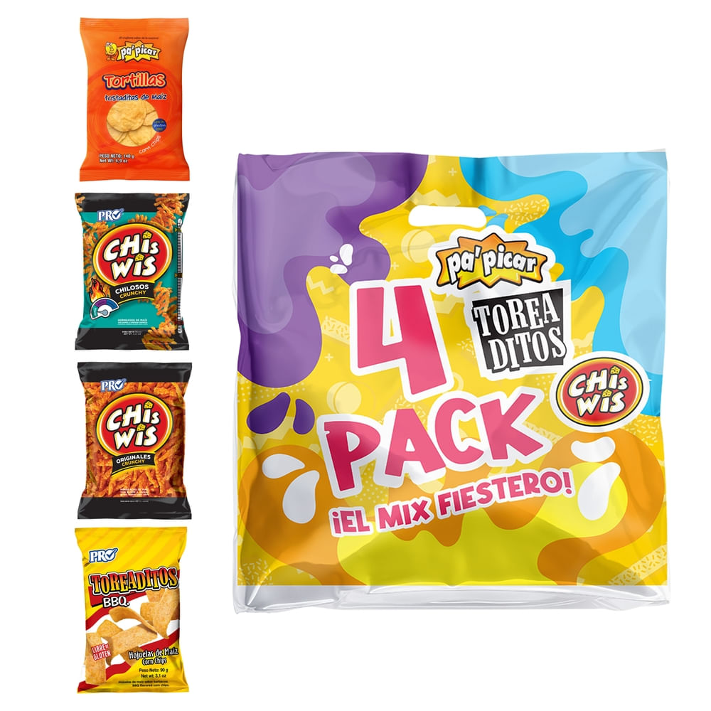 Comprar Snacks Pro 4 Pack - 540 g | Walmart Costa Rica - Walmart ...
