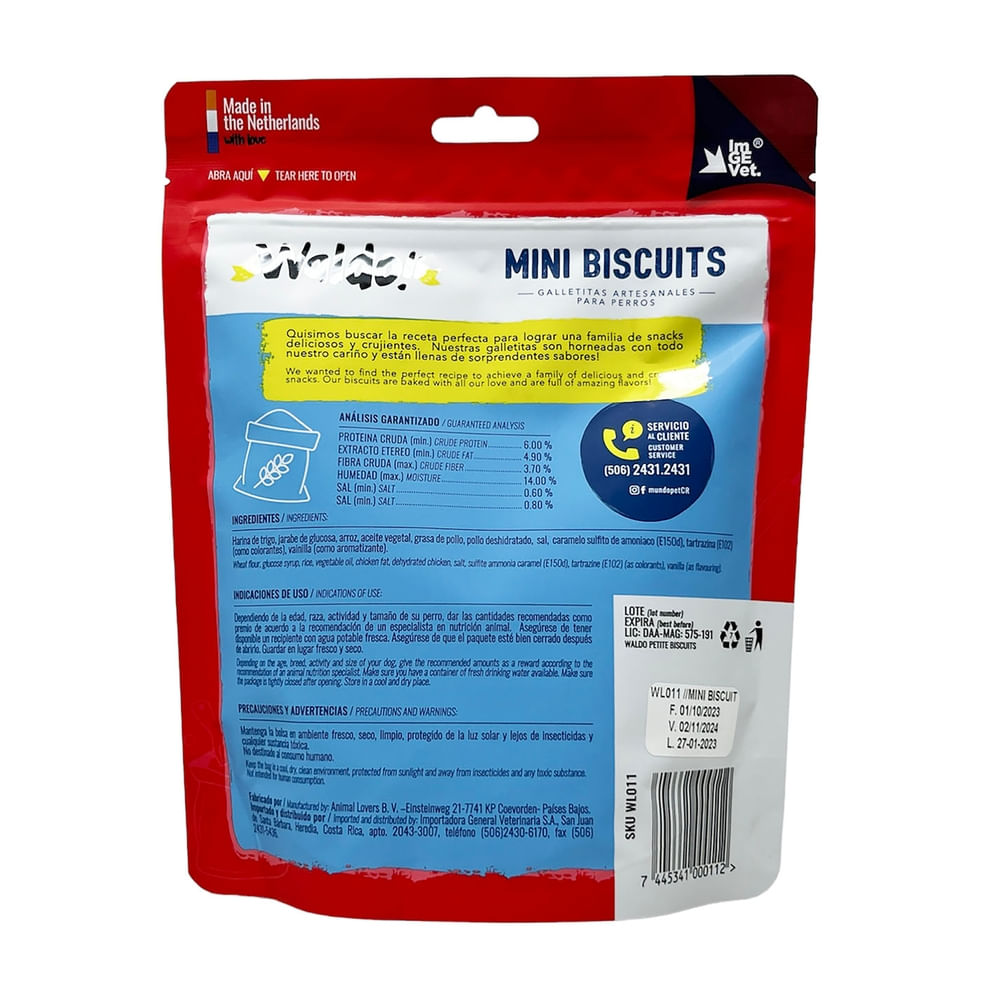 Mini Biscuits Waldo 220gr - Walmart | Costa Rica