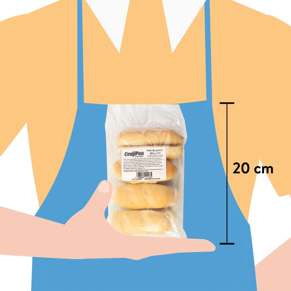 Comprar Pan blanco Crujipan bollito precocido 8 Uds - 375 g | Walmart ...