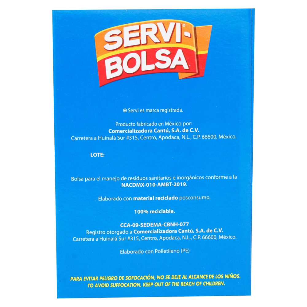 Servi Bolsa Gigante Institucional 50Ea - Walmart | Costa Rica