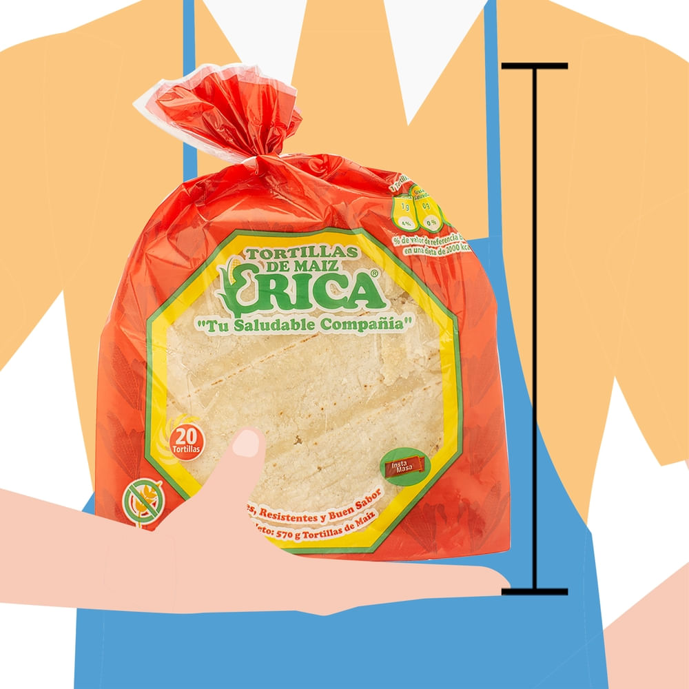 Comprar Tortillas Erica de maíz gruesitas 20 uds - 570 g | Walmart ...