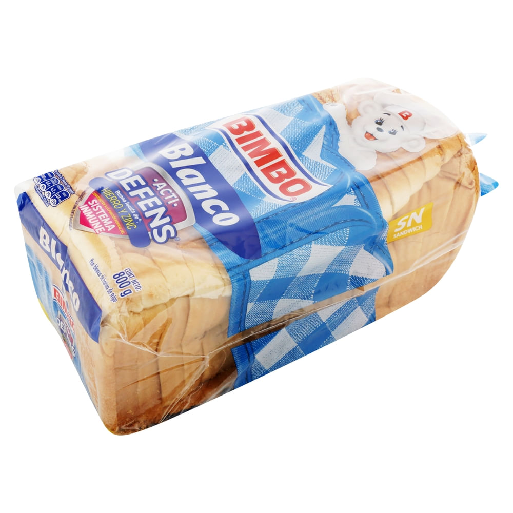 Comprar Pan Bimbo, Sándwich Cuadrado Blanco- 800g | Walmart Costa Rica ...