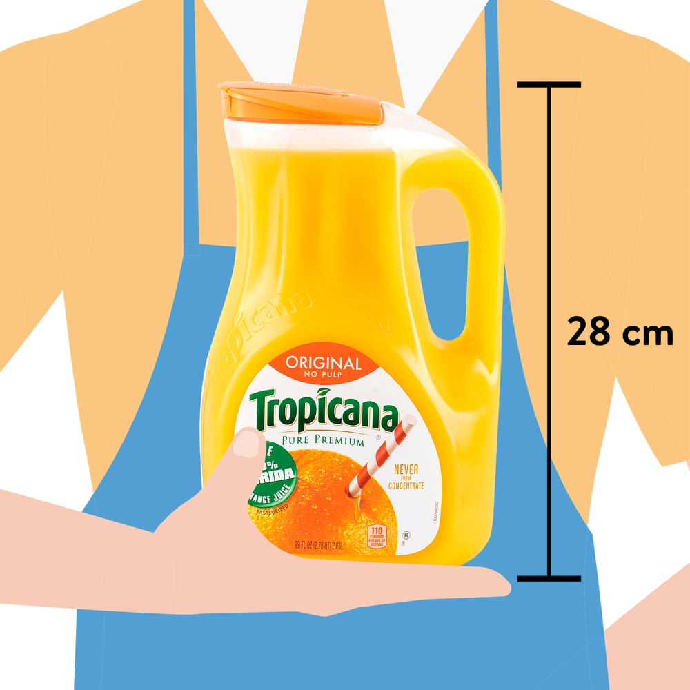 Comprar Jugo Tropicana Naranja Sin Pulpa - 2630ml | Walmart Costa Rica ...