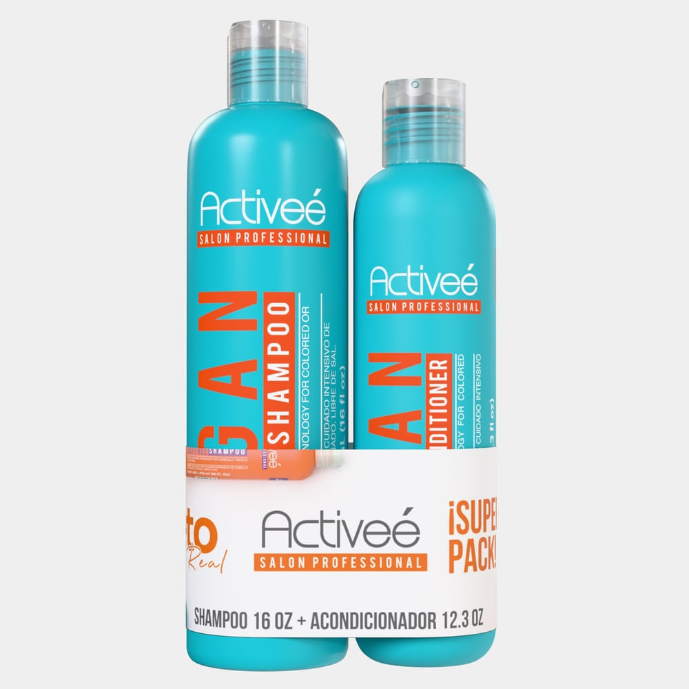 Comprar Shampoo y Acondicionador Activeé Argán Duo - 800 g | Walmart ...