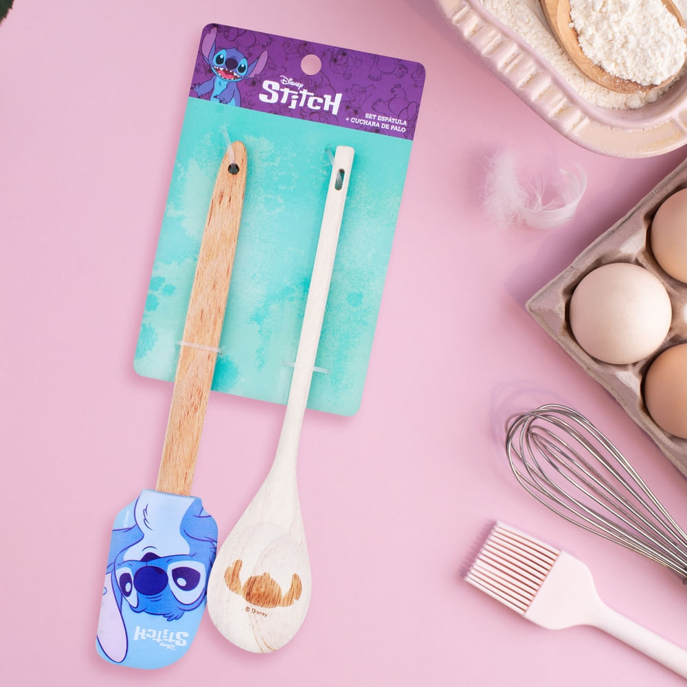 Comprar Set Stitch Espatula Y Cuchara Mad Y Sil | Walmart Costa Rica ...