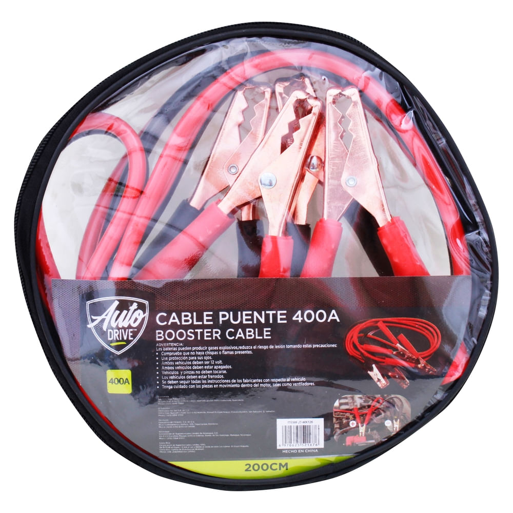Cable Auto Drive pasa corriente de 400 amperios - 2 m - Walmart | Costa ...