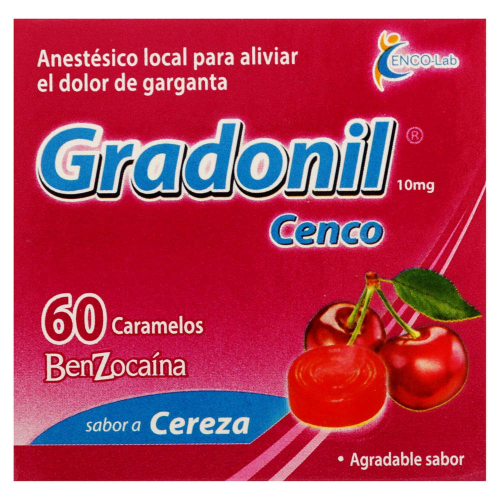 Comprar Anestésico Granodil Sabor Cereza 10mg Precio Indicado Por