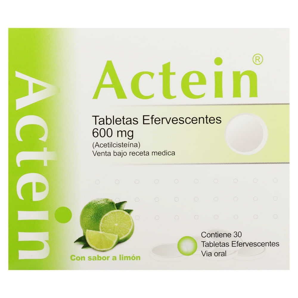Comprar Acetilcisteína Biopharma Actein Tabletas Efervescentes 600 mg ...