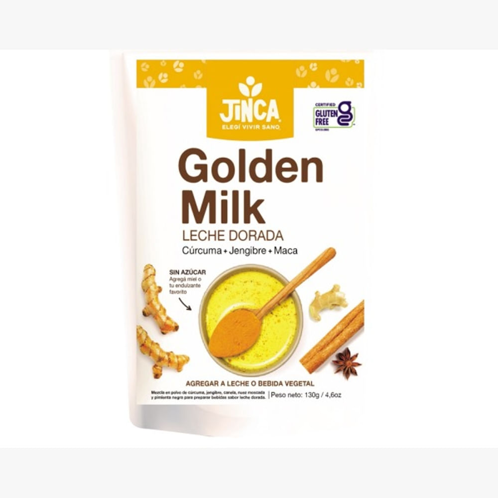 Comprar Bebida Golden Milk Jinca Food -130 g | Walmart Costa Rica ...
