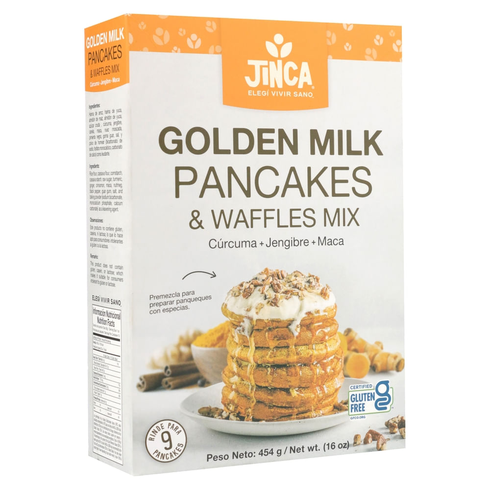 Comprar Premezcla Pancake Jinca Gold Milk - 454 g | Walmart Costa Rica ...