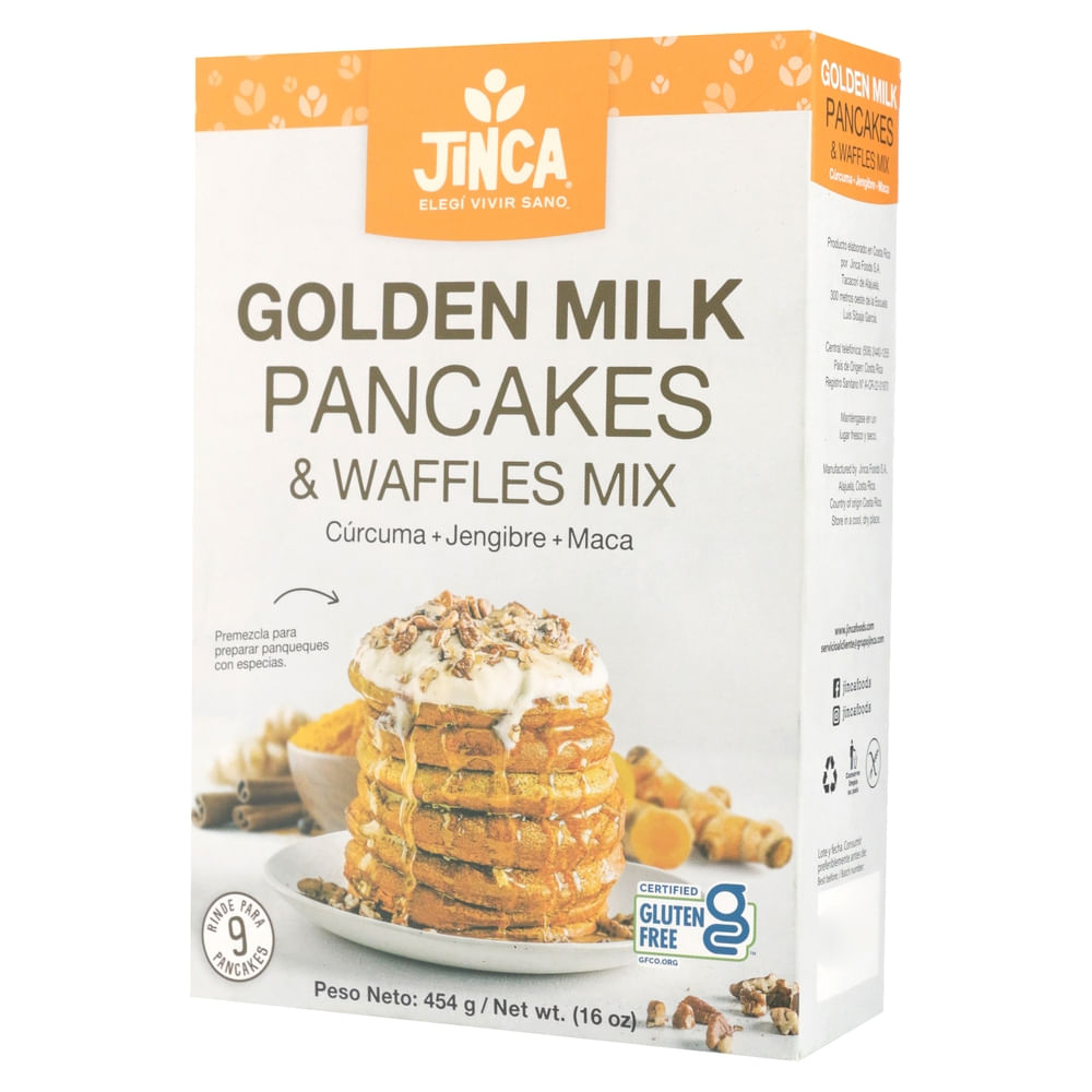 Comprar Premezcla Pancake Jinca Gold Milk - 454 g | Walmart Costa Rica ...
