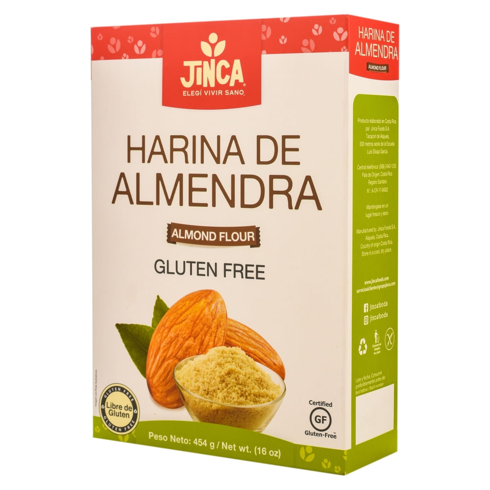 Comprar Harina Jinca Foods De Almendra - 454 g | Walmart Costa Rica ...