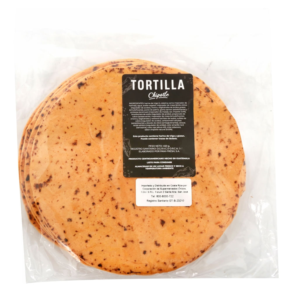 Comprar Tortillas Chipotle 450g Walmart Costa Rica - Walmart | Costa Rica