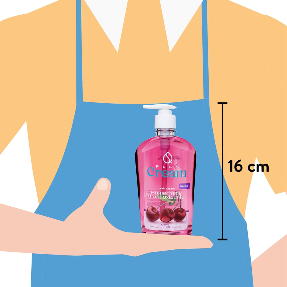 Comprar Jabón líquido Plus Cream cherry -500 ml | Walmart Costa Rica ...