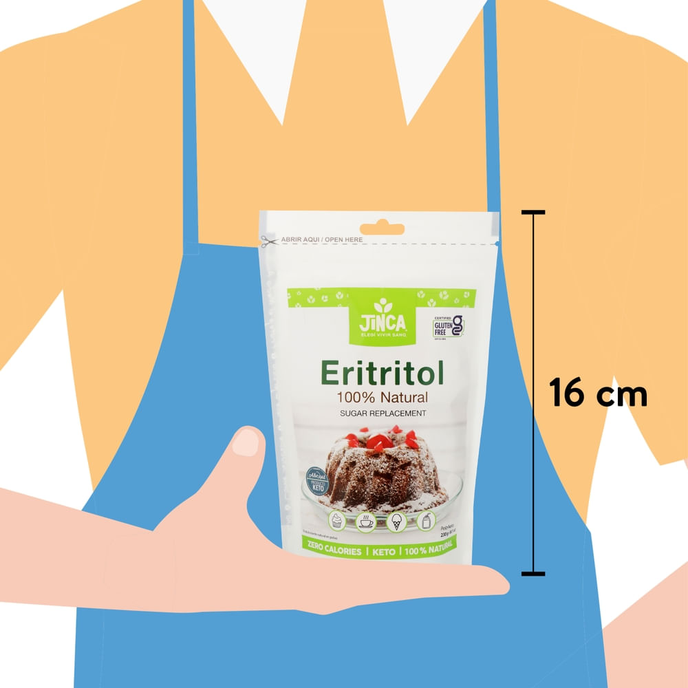 Comprar Endulzante Jinca Natural Eritritol - 130 g | Walmart Costa Rica ...