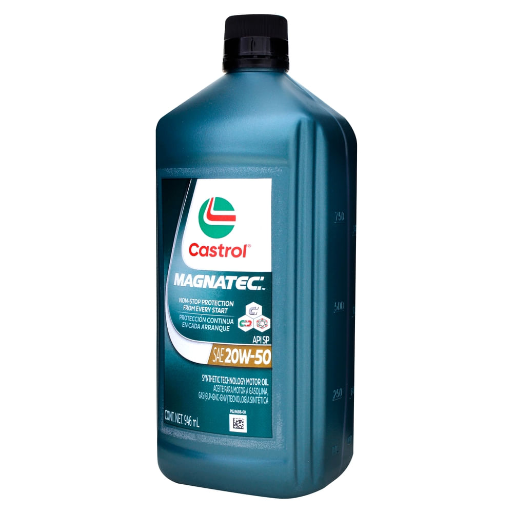 Comprar Aceite Castrol Magnatec 20W-50 Tecnologia Sintetica - 946ml ...