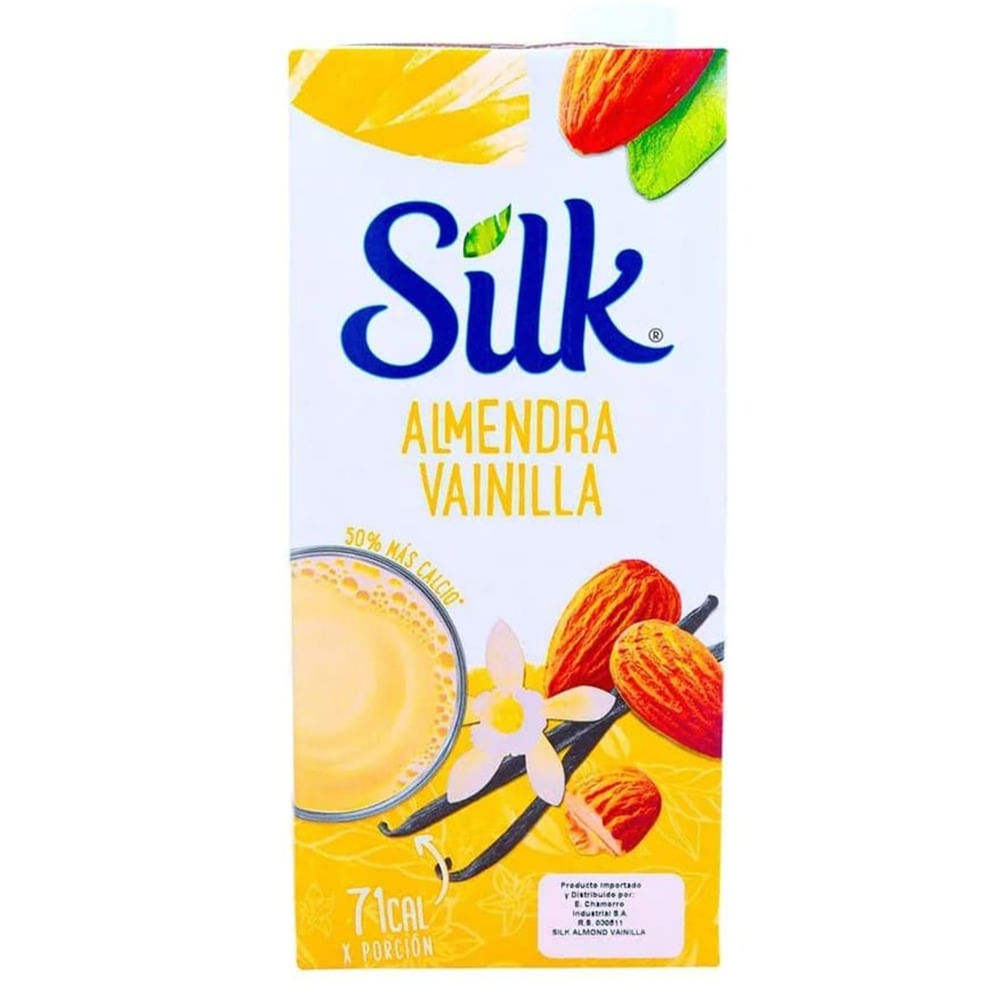 Bebida vegetal Silk almendra vainilla -946 ml - Masxmenos | Costa Rica