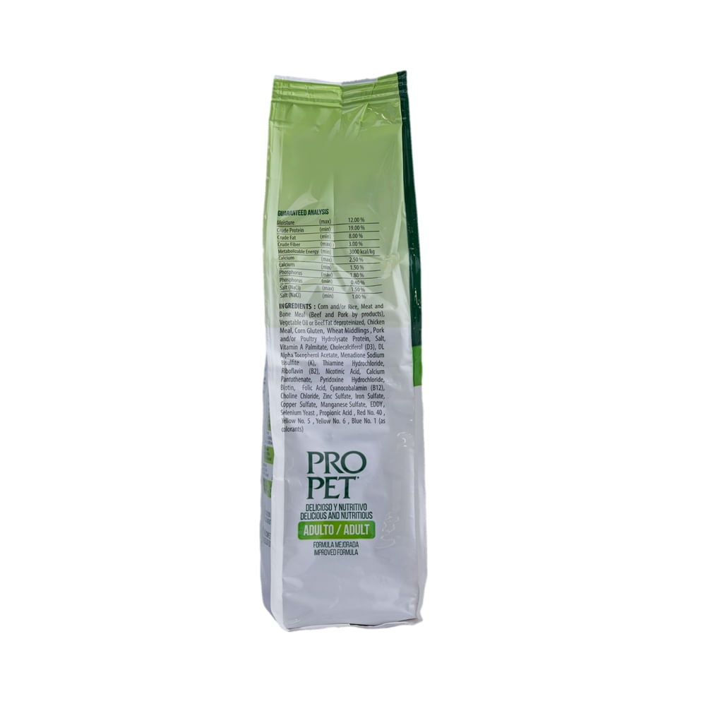 ComprarComida para perro Pro Pet, edad adulta -1,5kg | Walmart Costa ...