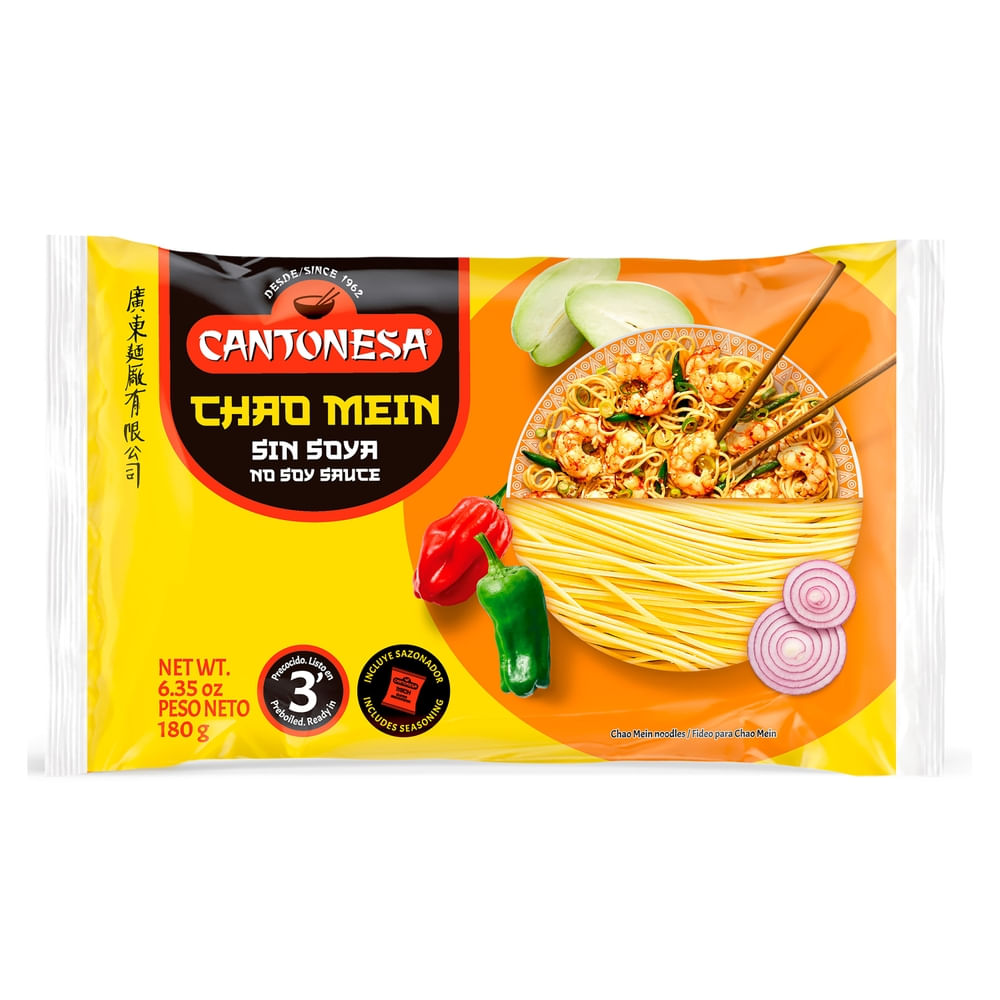Comprar Chao Mein Cantonesa Sin Soya 180gr | Walmart Costa Rica ...