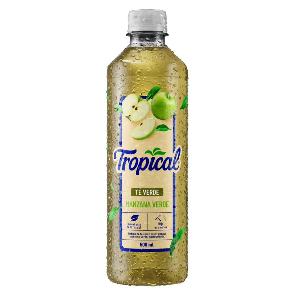 Comprar Refresco Tropical Te Verde Manzana Pet - 500ml | Walmart Costa ...