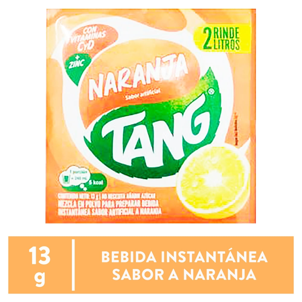 Comprar Bebida en polvo Tang de naranja - 13 g | Walmart Costa Rica ...