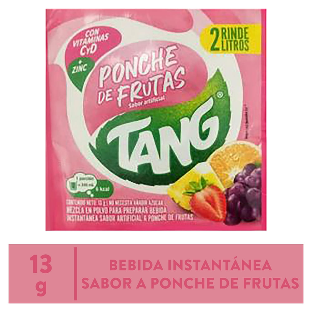 Comprar Bebida en polvo Tang de ponche de frutas - 13 g | Walmart Costa ...
