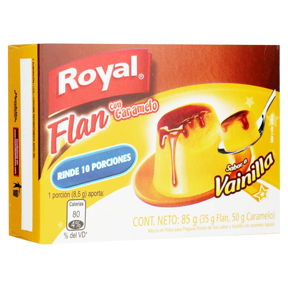 Comprar Flan Royal Vainilla Con Caramelo - 85g | Walmart Costa Rica ...