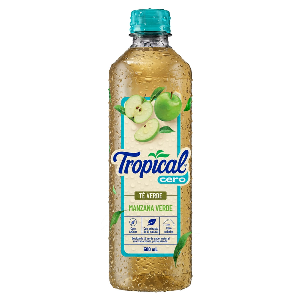 Comprar Refresco Tropical Te Verde Manzana Cero - 500ml | Walmart Costa ...