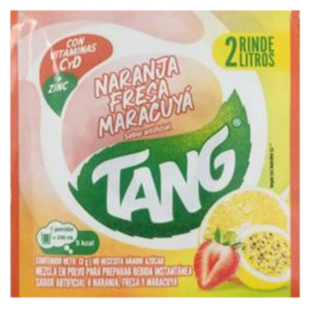 Comprar Bebida en Polvo Tang de Naranja Fresa y Maracuya - 13 g ...