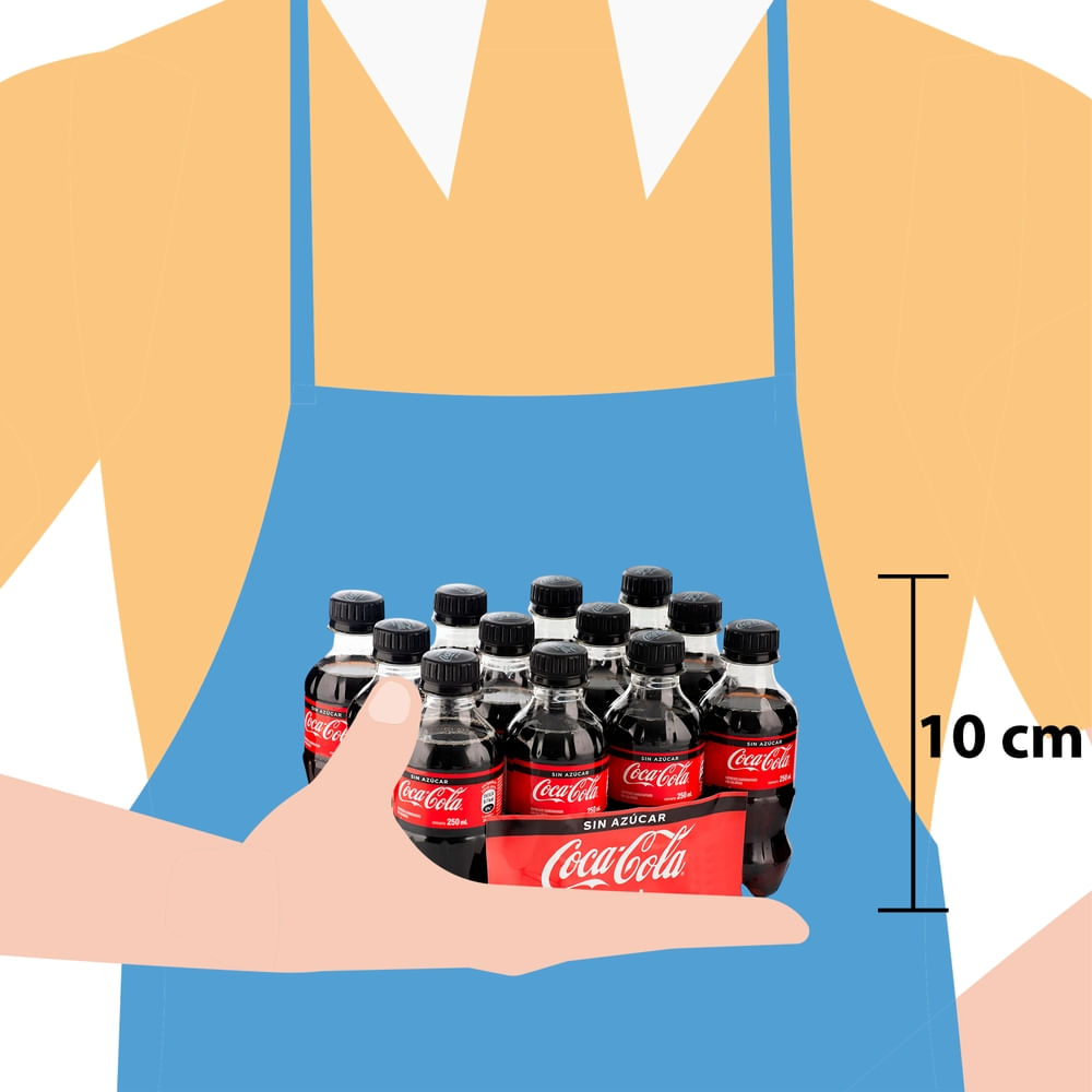 Comprar Gaseosa Coca-Cola sin azúcar 12 pack - 250 ml | Walmart Costa ...
