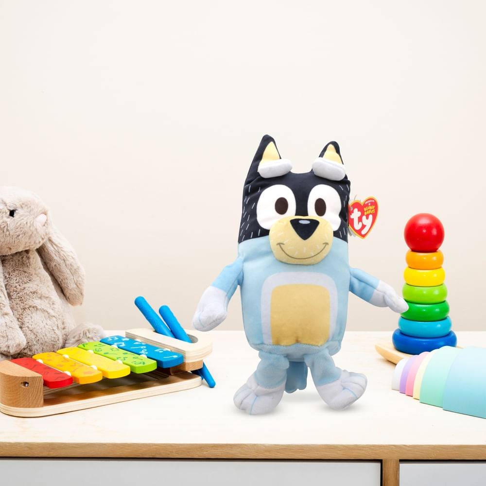 Peluche Ty Beanie Babies Papá Bandit Bluey Regular - Walmart | Costa Rica