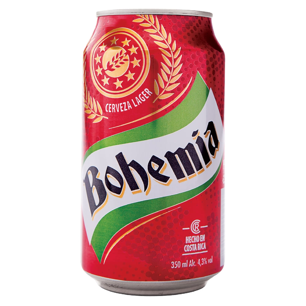 Cerveza Bohemia Lata - 350ml - Walmart | Costa Rica
