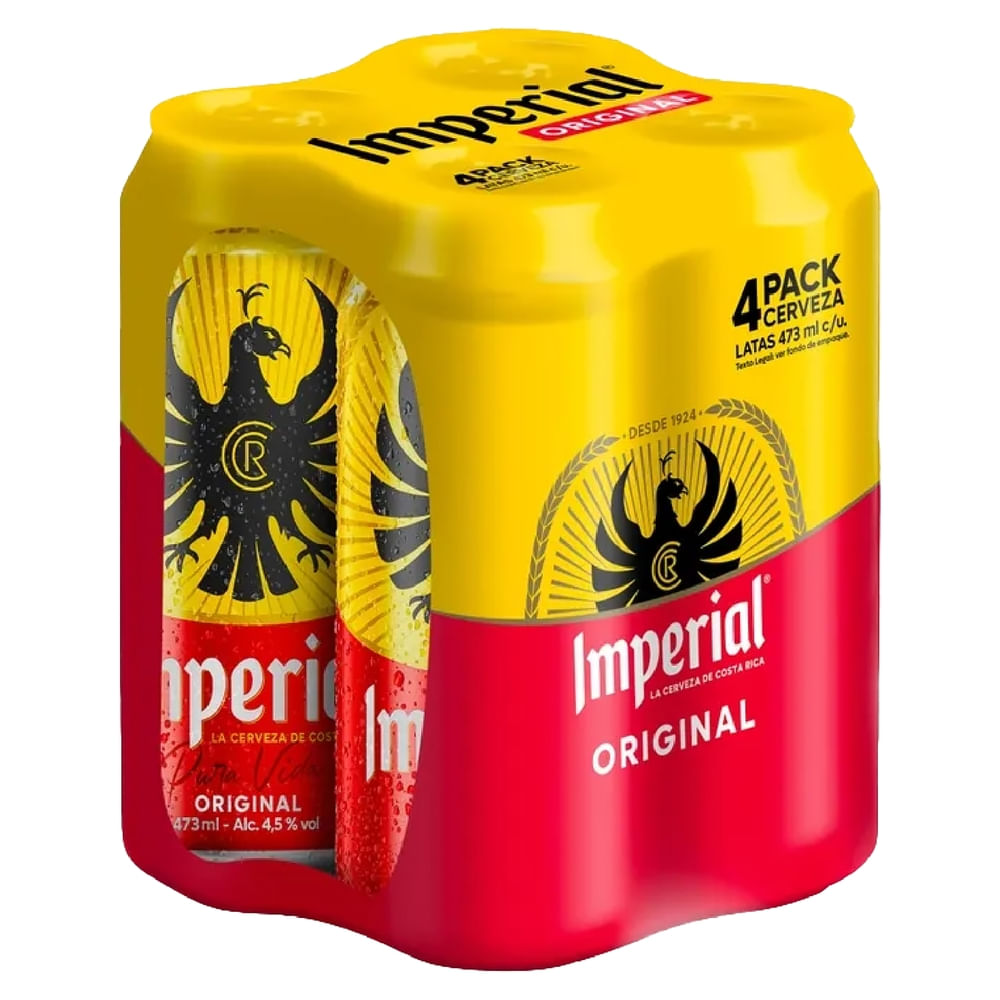 Comprar Cerveza Imperial Original Lata 4Pack - 473 ml c/u | Walmart ...