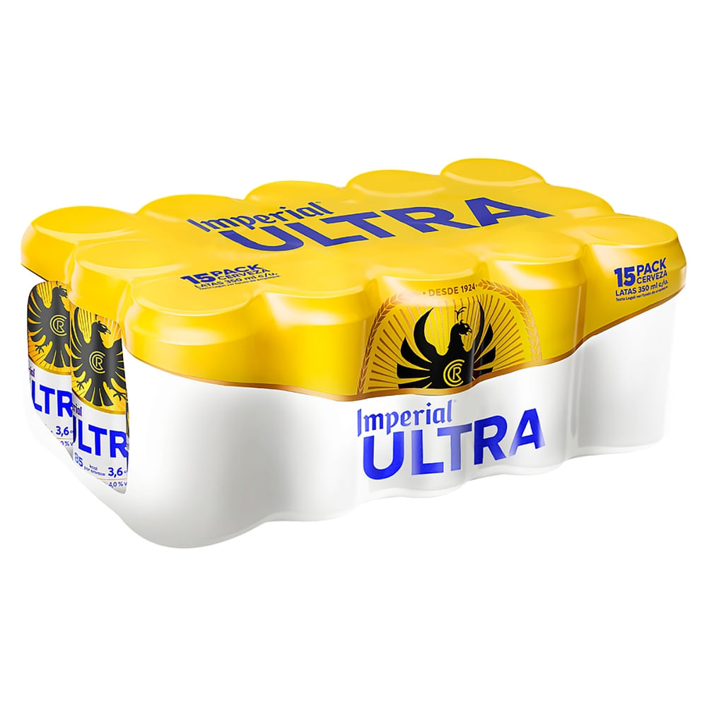 Cerveza Imperial Ultra Lata 15 Pack - 350ml - Walmart | Costa Rica
